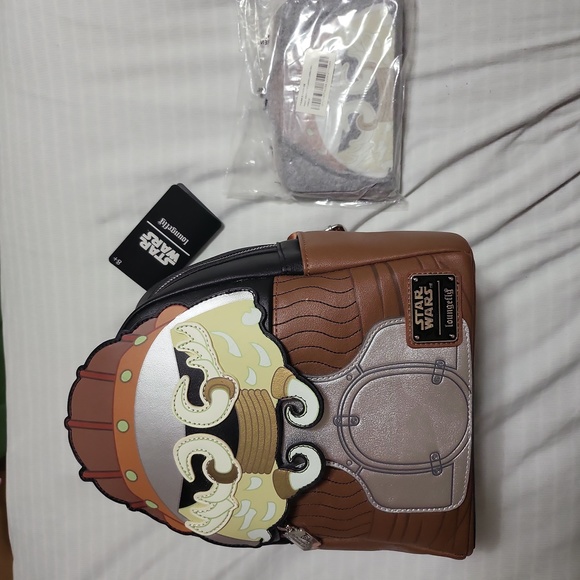 Loungefly | Bags | Nwt Loungefly Star Wars Lando Calrissian Jabba The ...